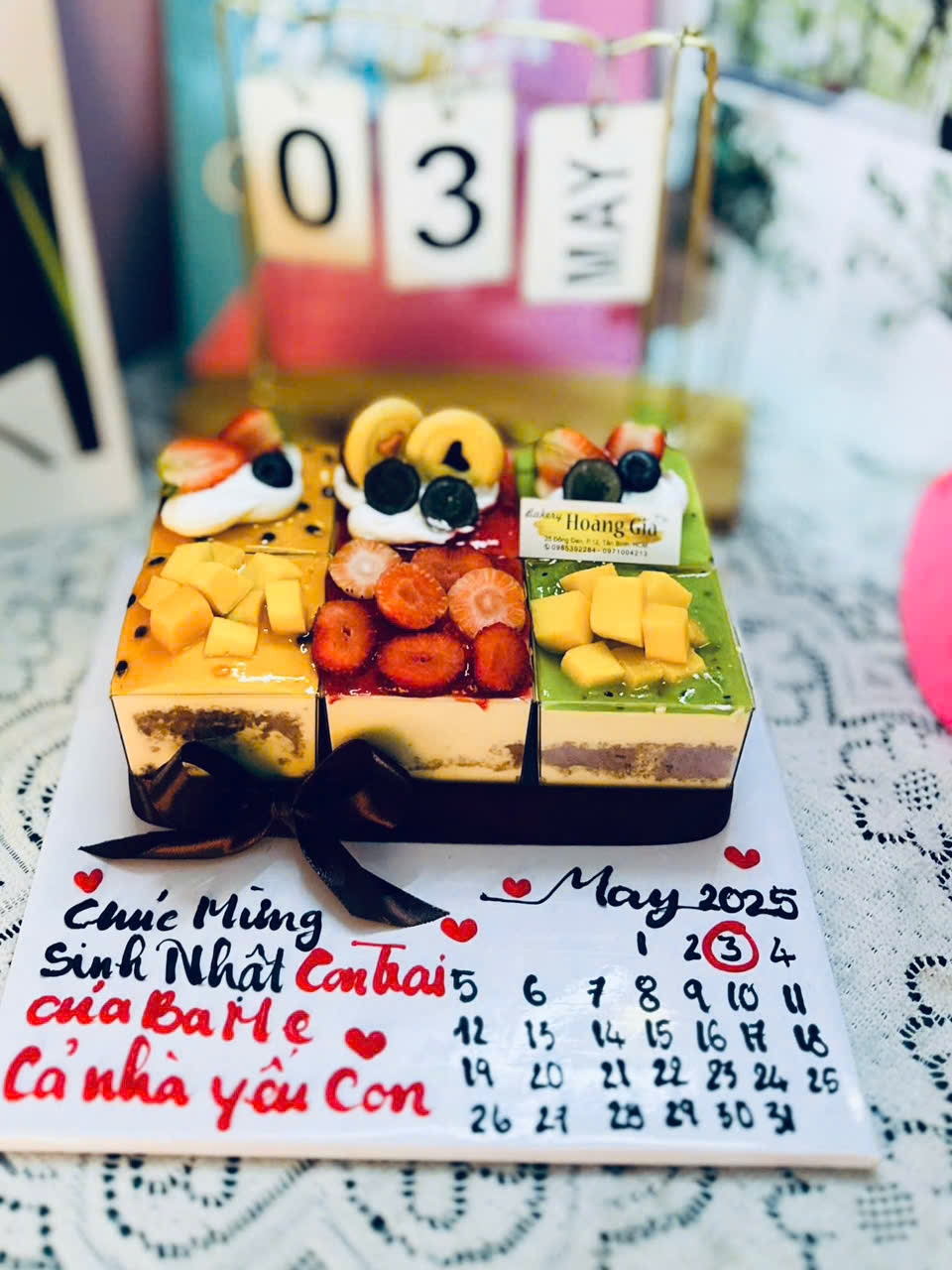 Bánh kem mouse 6 vị mẫu mới 2025